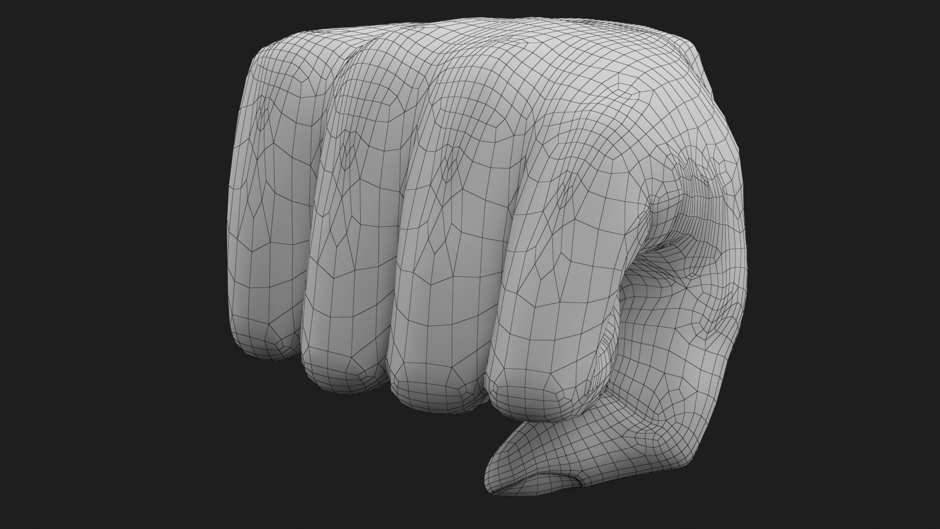 Fist 1 Model - TurboSquid 1870284