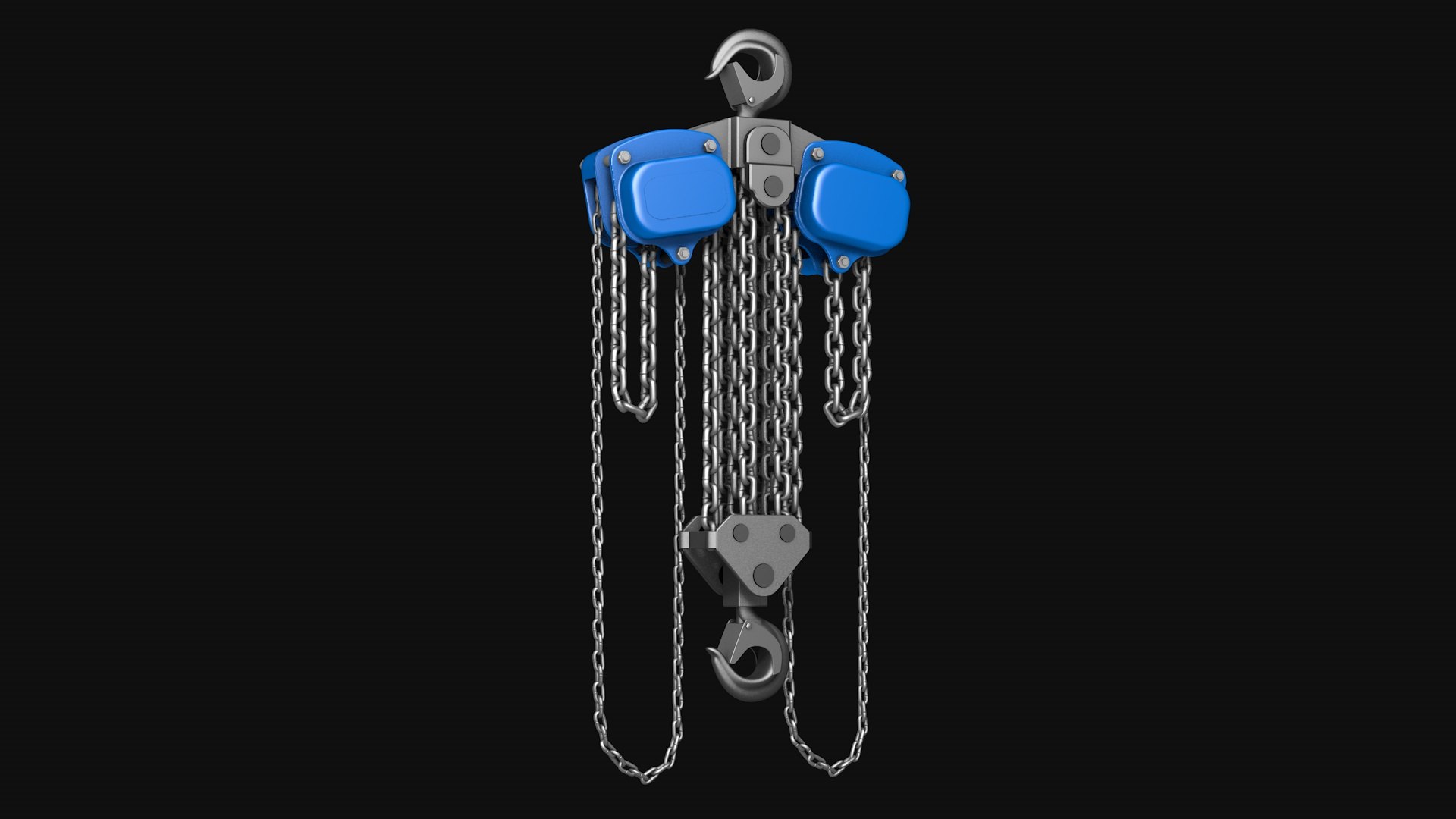 3D Stationary Chain Hoist R3 - TurboSquid 2343893