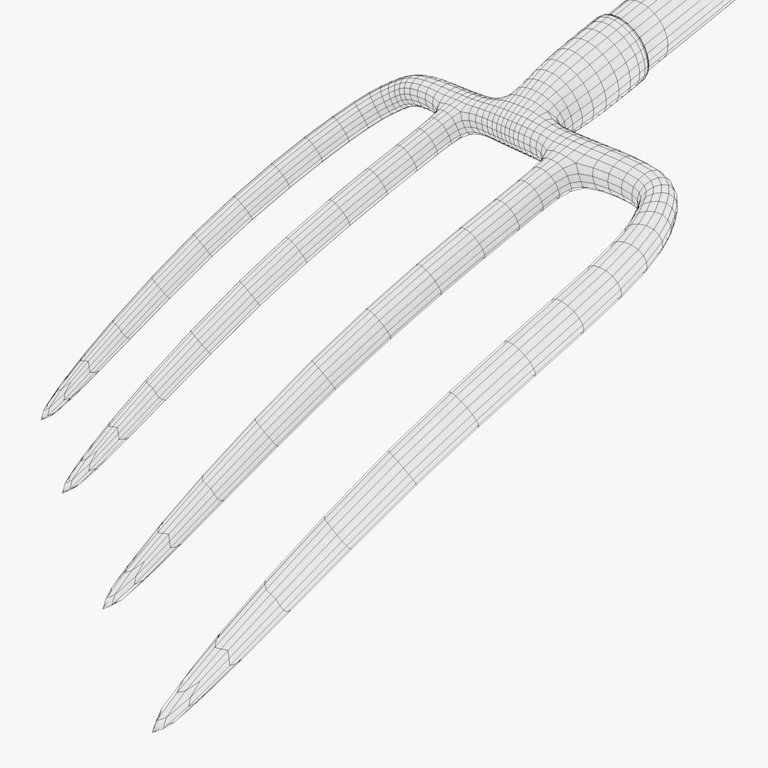 3d Model Pitchfork Pitch Fork