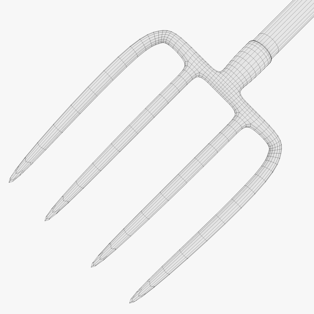 3d Model Pitchfork Pitch Fork