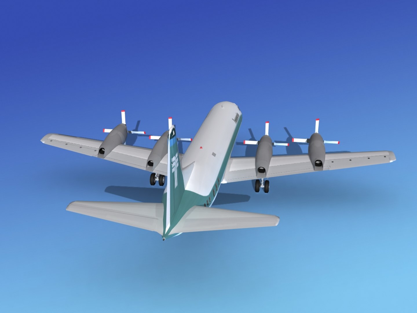 propellers electra lockheed 3d max
