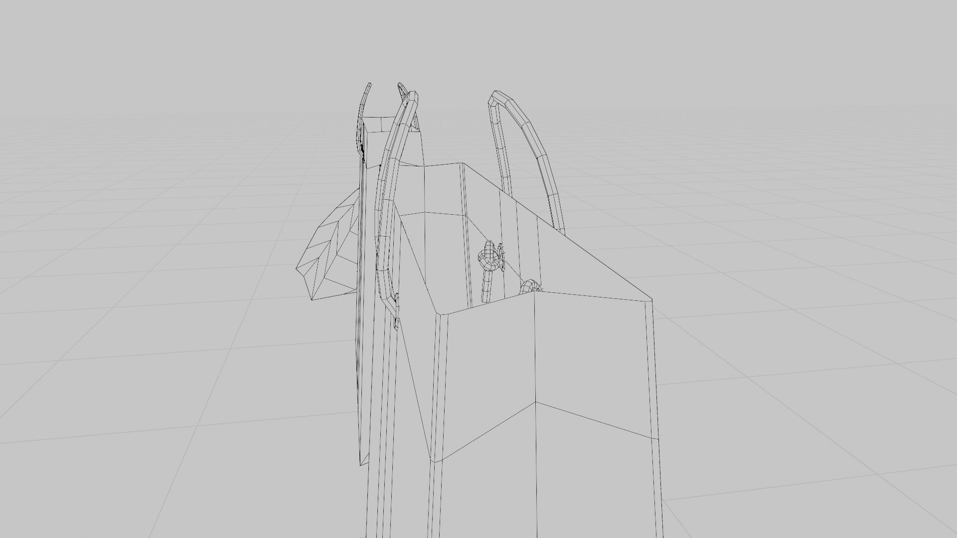 3D Model Shopping Paper Bag With Pbr Textures Clean And Dirty ...
