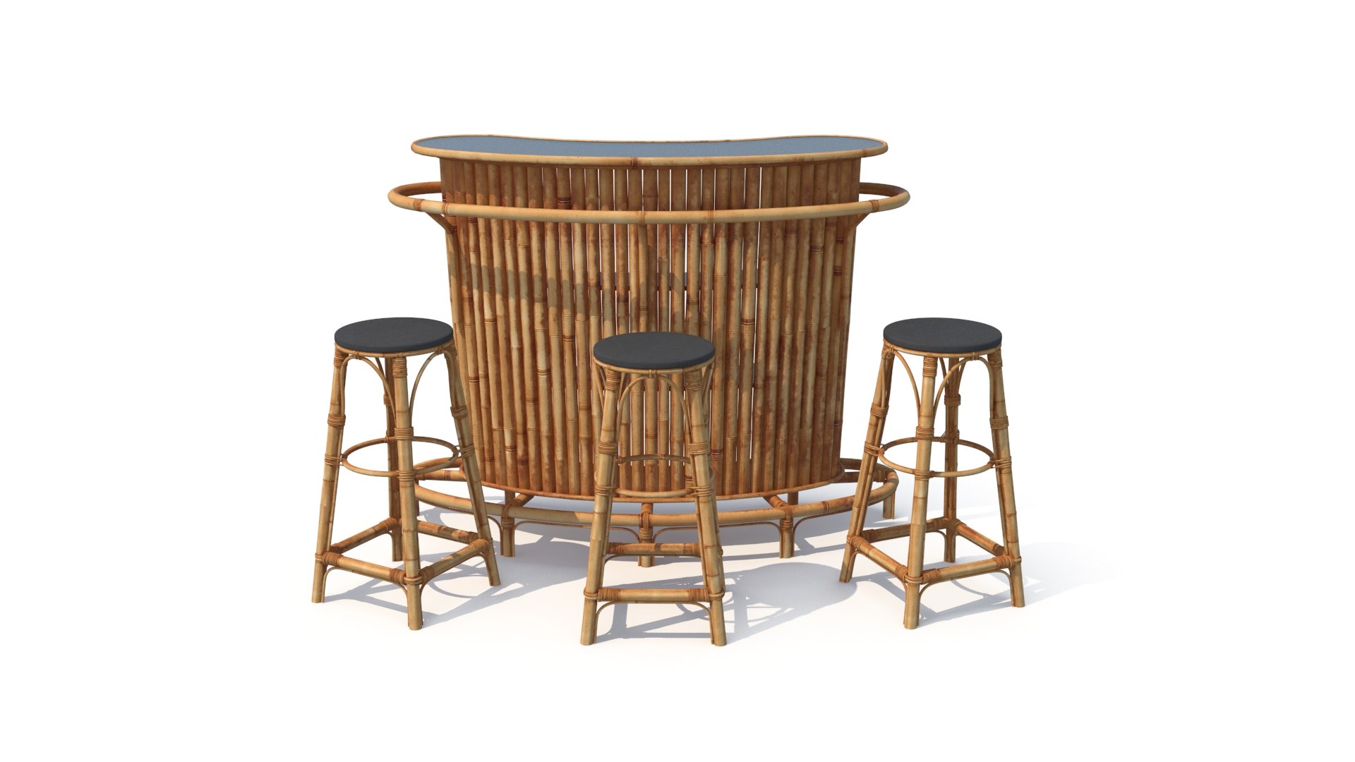 Bar Counter 3D Model - TurboSquid 2095656