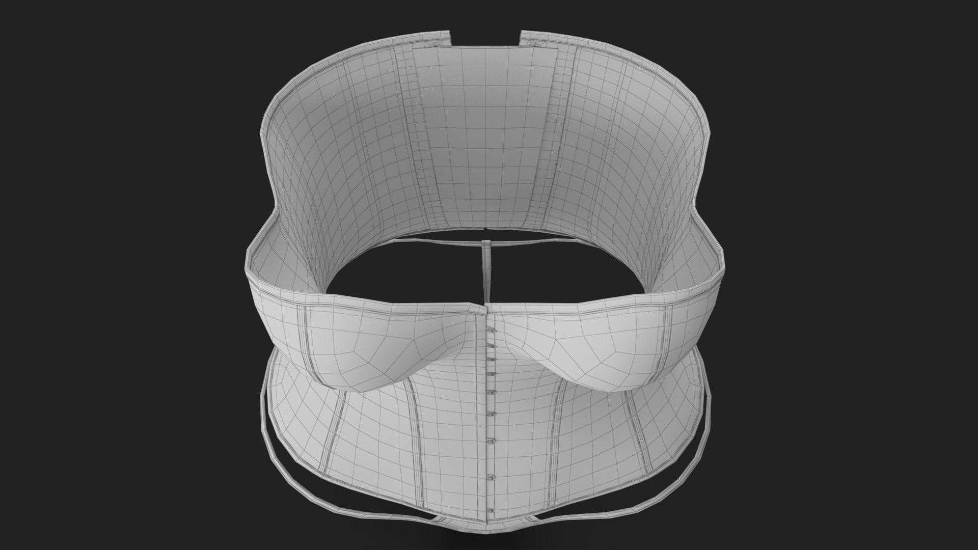 3D Leather Corset With Panties - TurboSquid 1772864