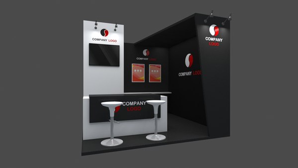 modelo 3d Stand 3x3 - TurboSquid 1672140