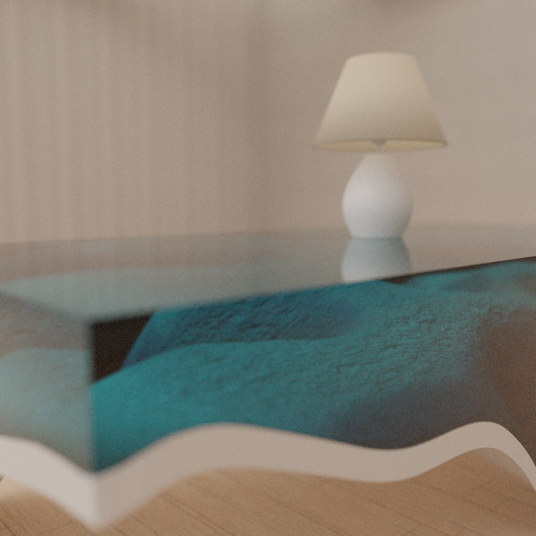 3D Model Epoxy Resin Table - TurboSquid 1321132