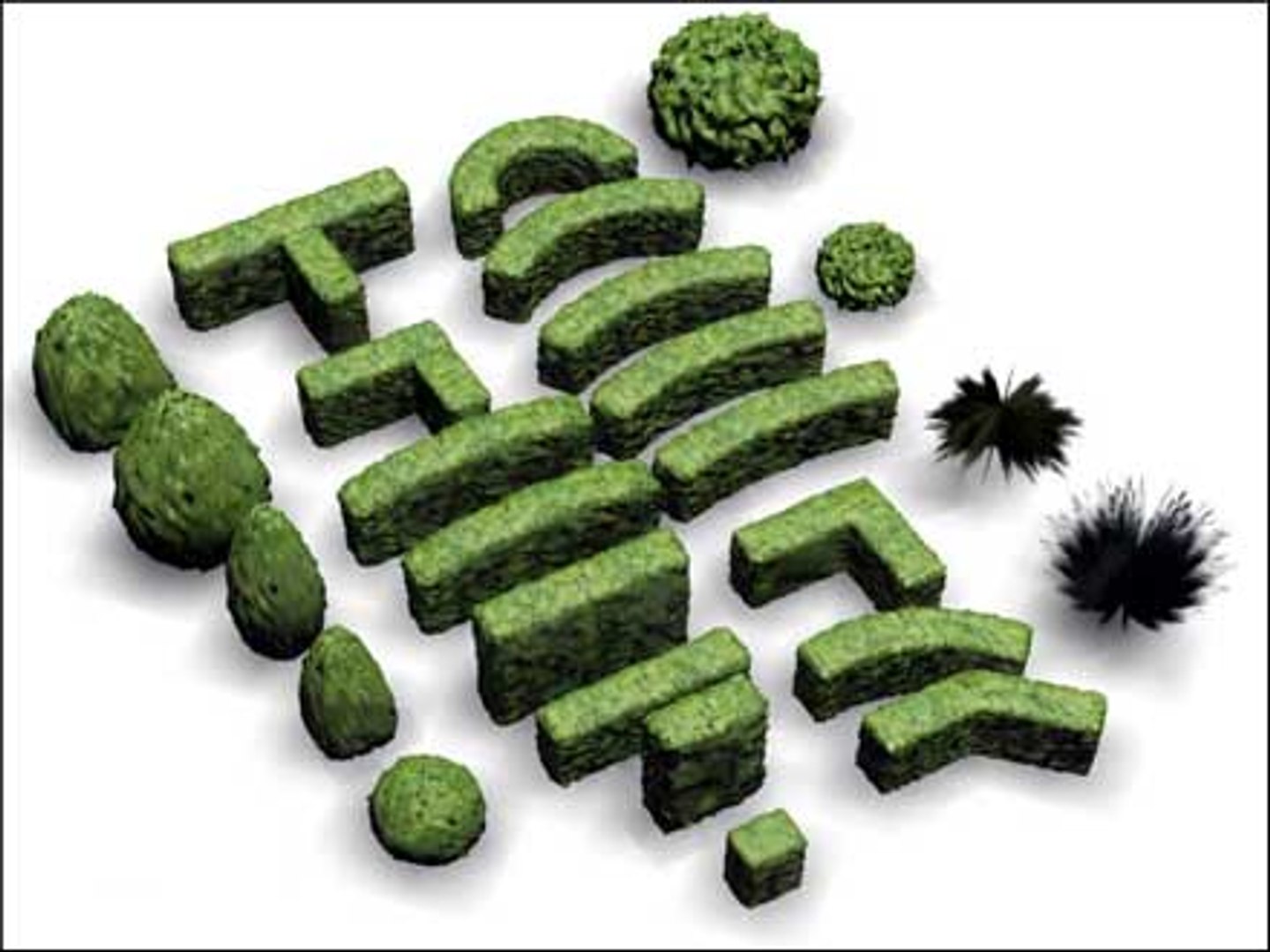 3d 3ds Landscape Signage