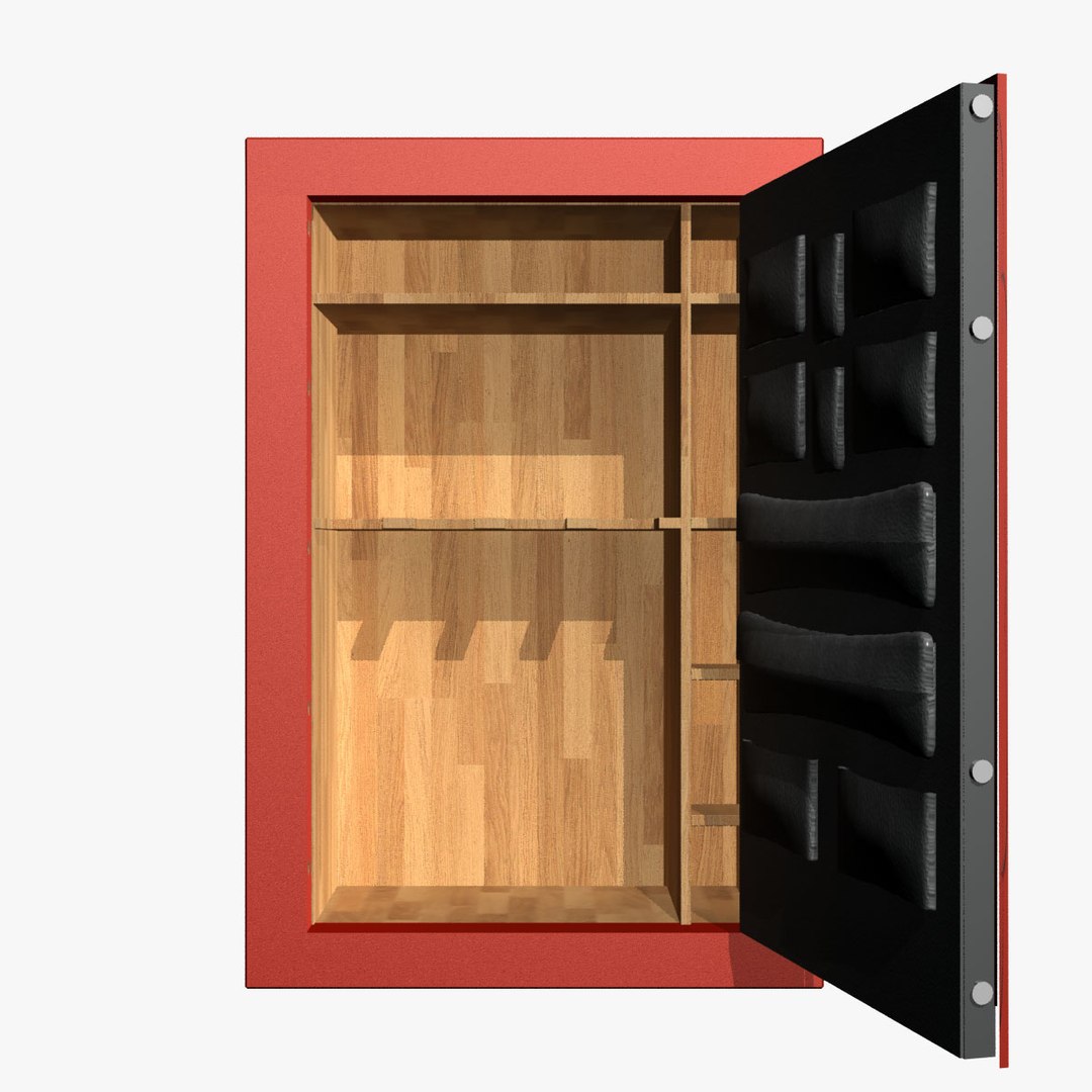 3D Safe Handguns Rifles Model - TurboSquid 1589034