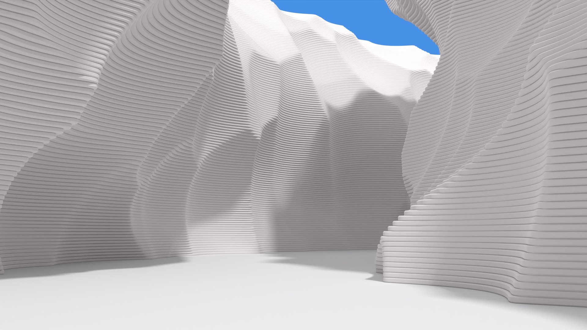 Abstract Layered Environment 3D - TurboSquid 1490344