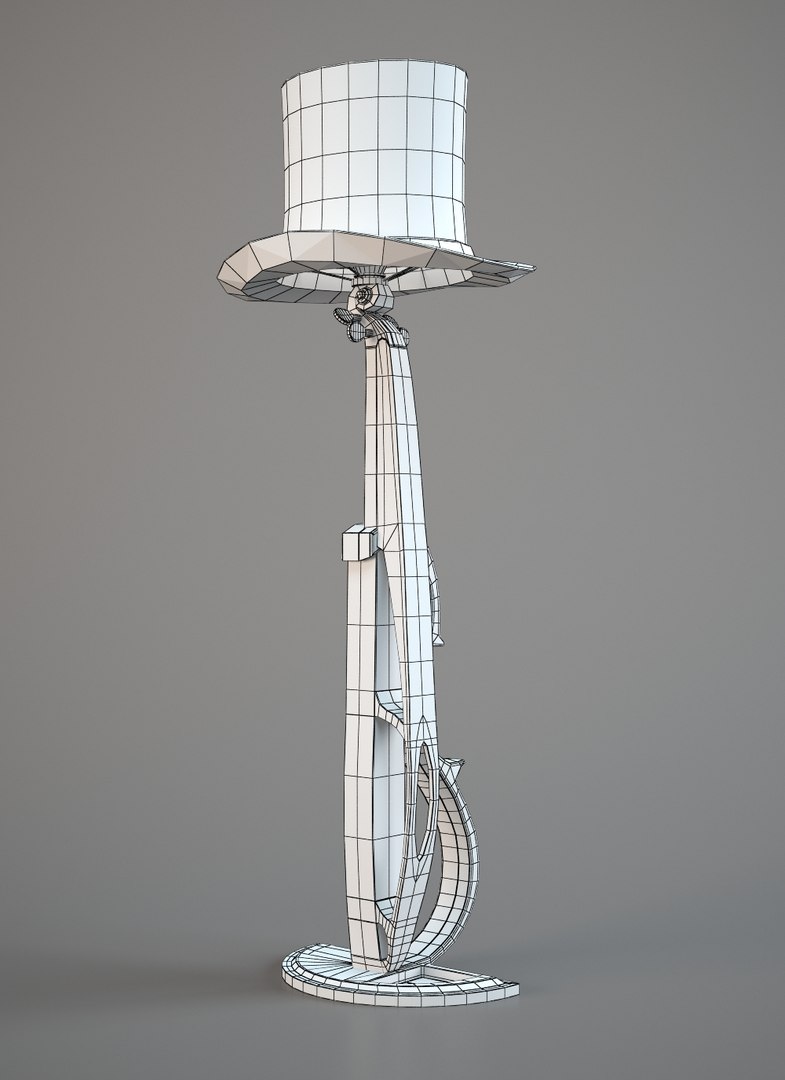 3d lamp light model