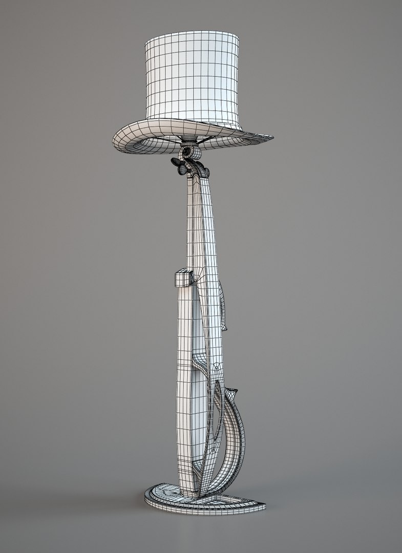 3d lamp light model