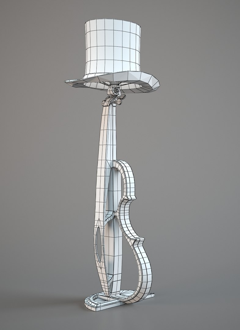 3d lamp light model