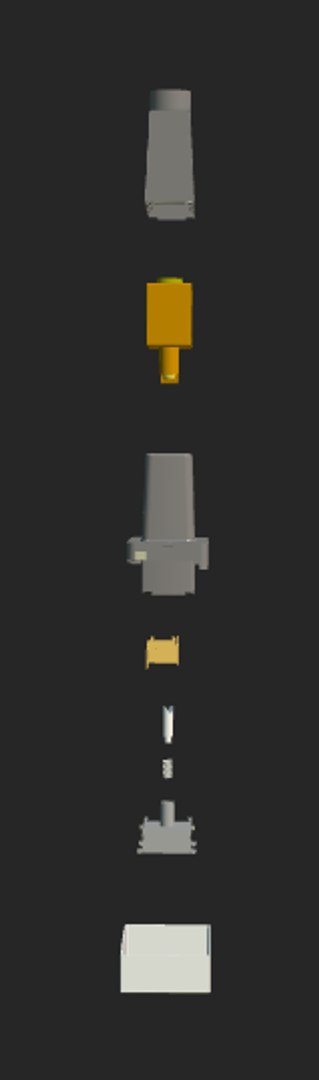 3d Model Switch - Exploded View