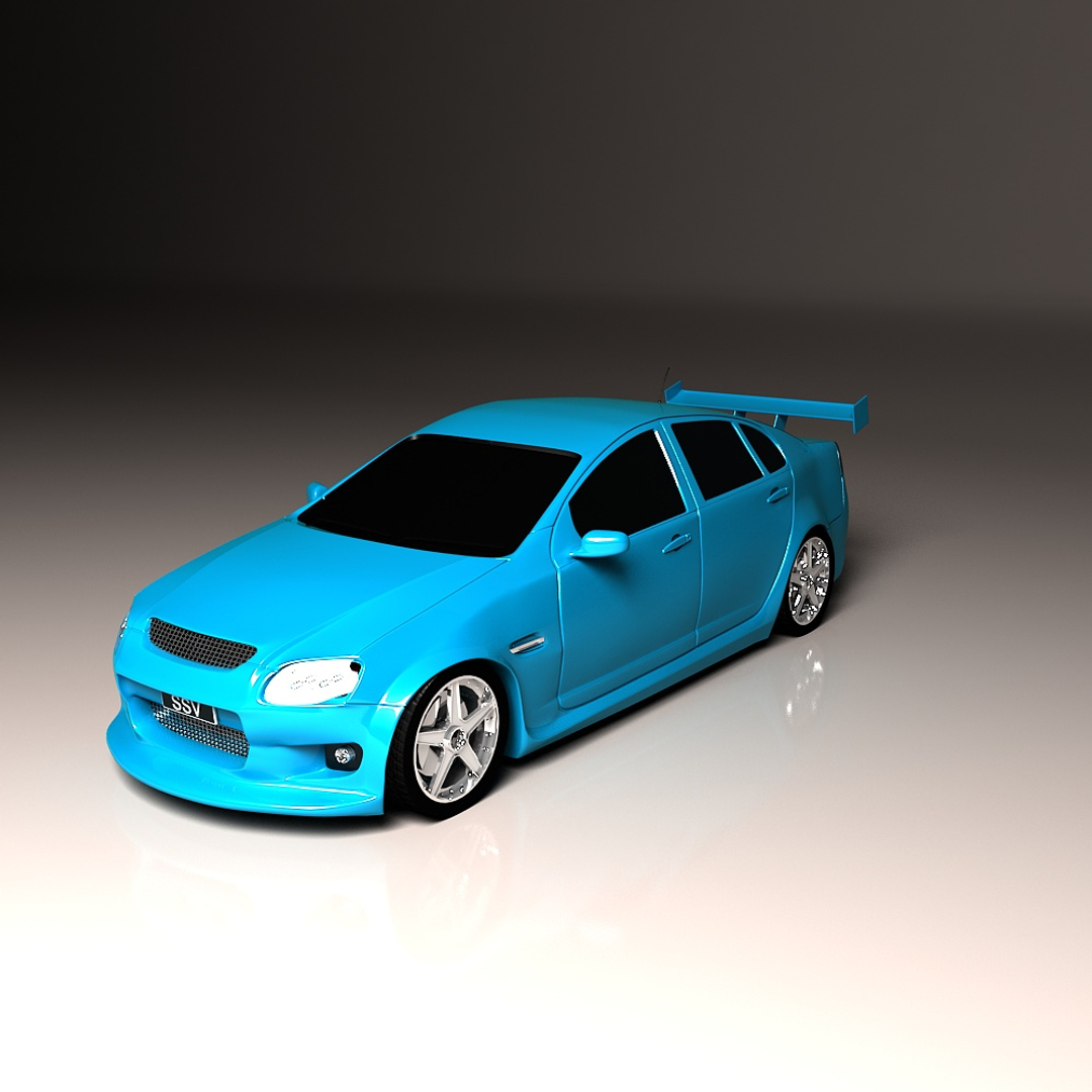 3dsmax Holden Commodore