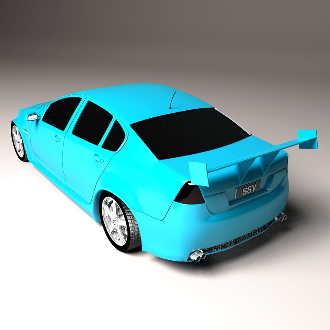 3dsmax Holden Commodore