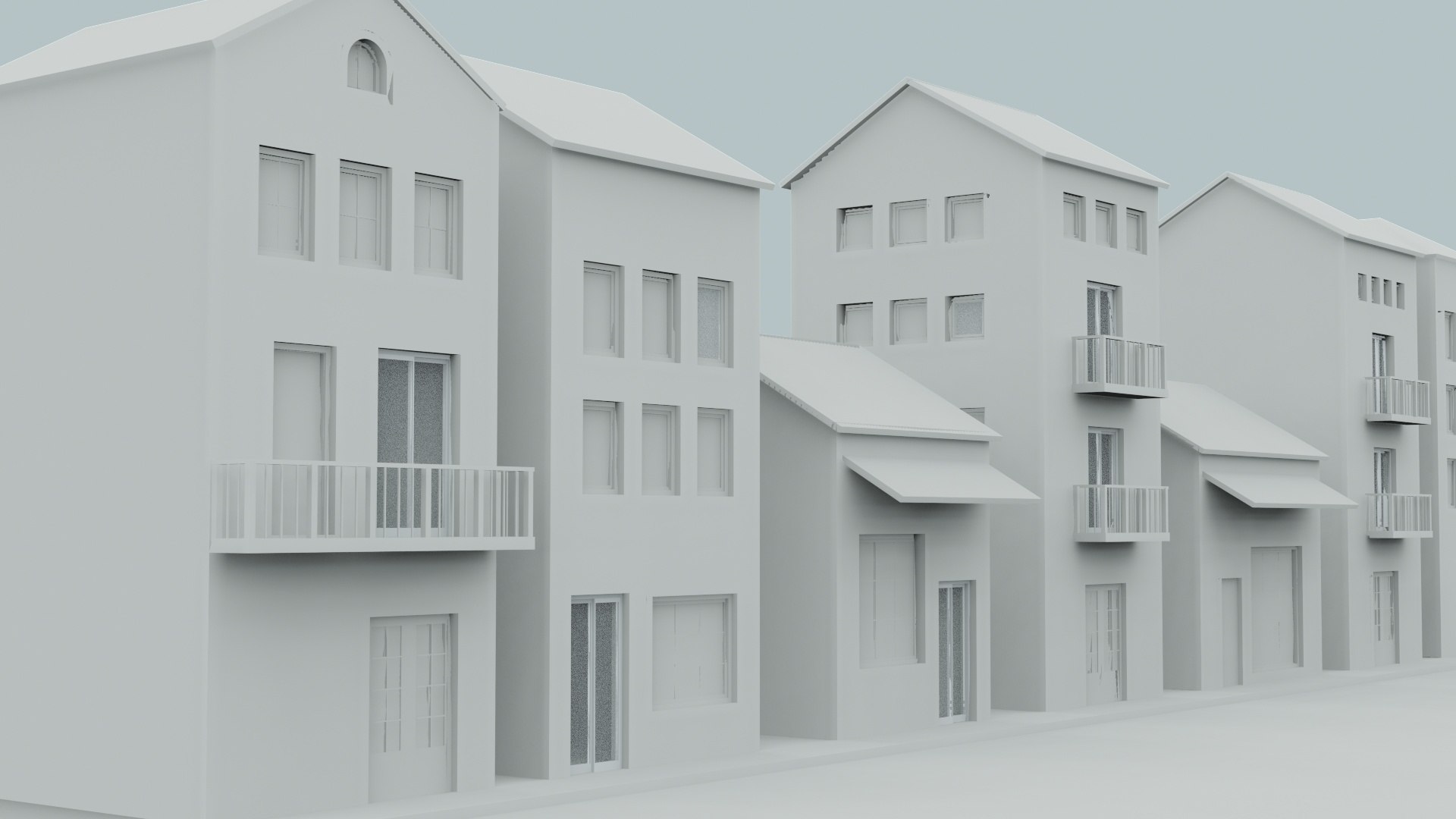 Street 3D model - TurboSquid 1848804