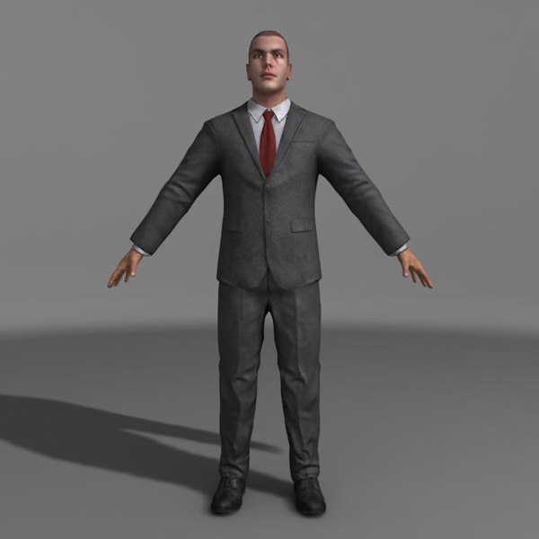 3d model rigged character
