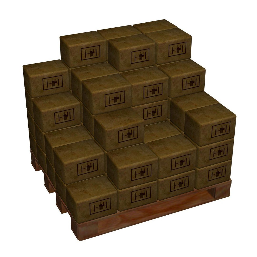 Warehouse Object 3d Model