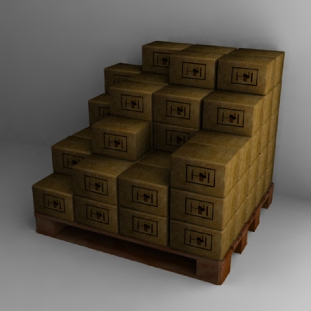 Warehouse Object 3d Model