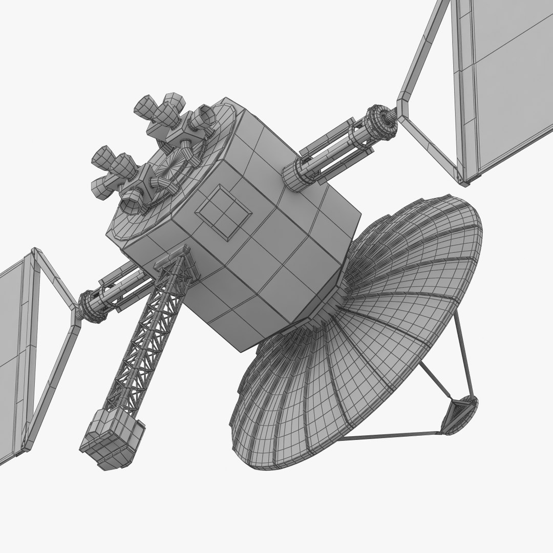 Satellite 3D Model - TurboSquid 1429393