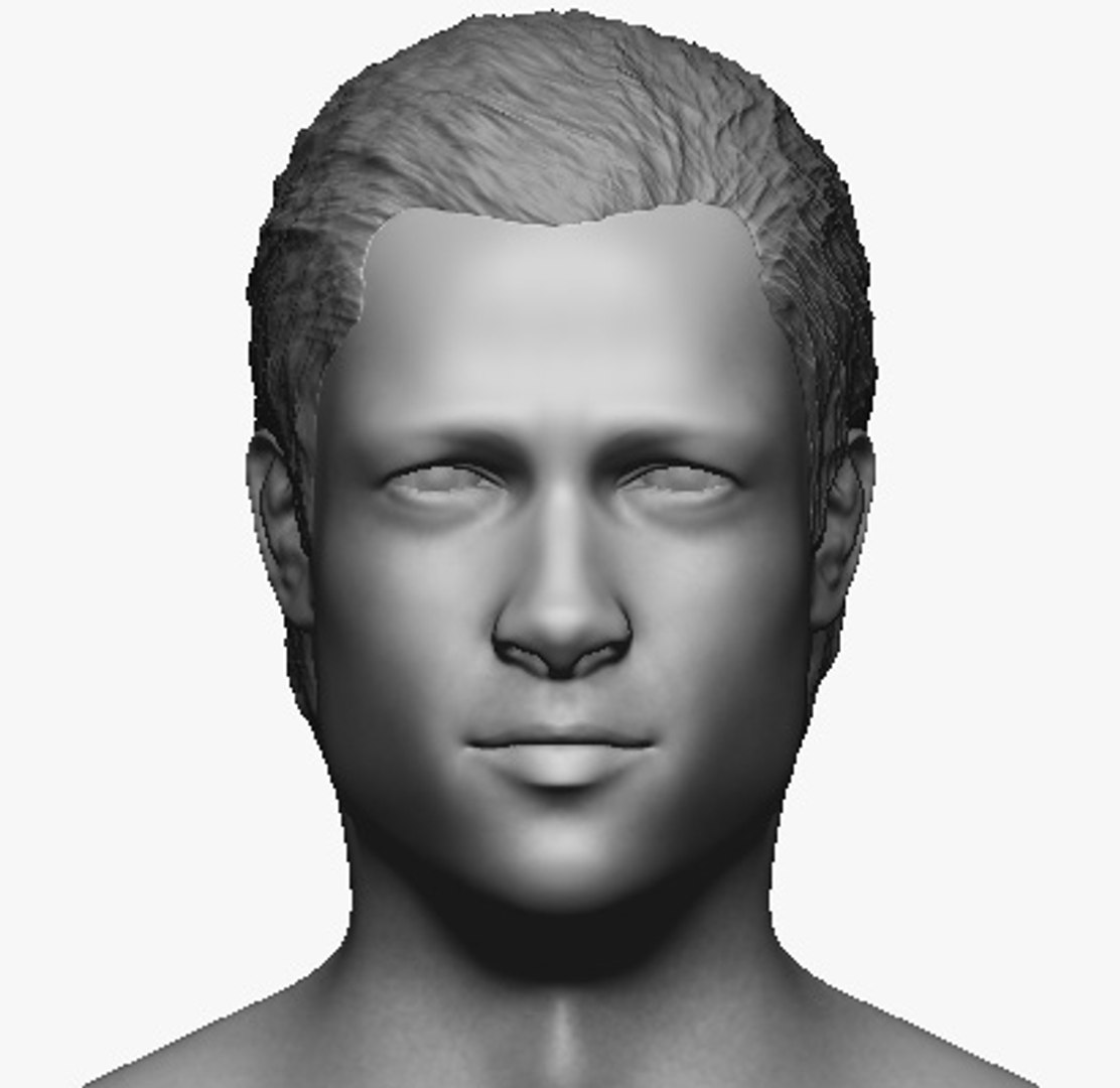 Free 3ds Mode Brad Pitt Head