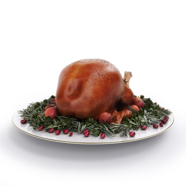 3d max thanksgiving turkey hq