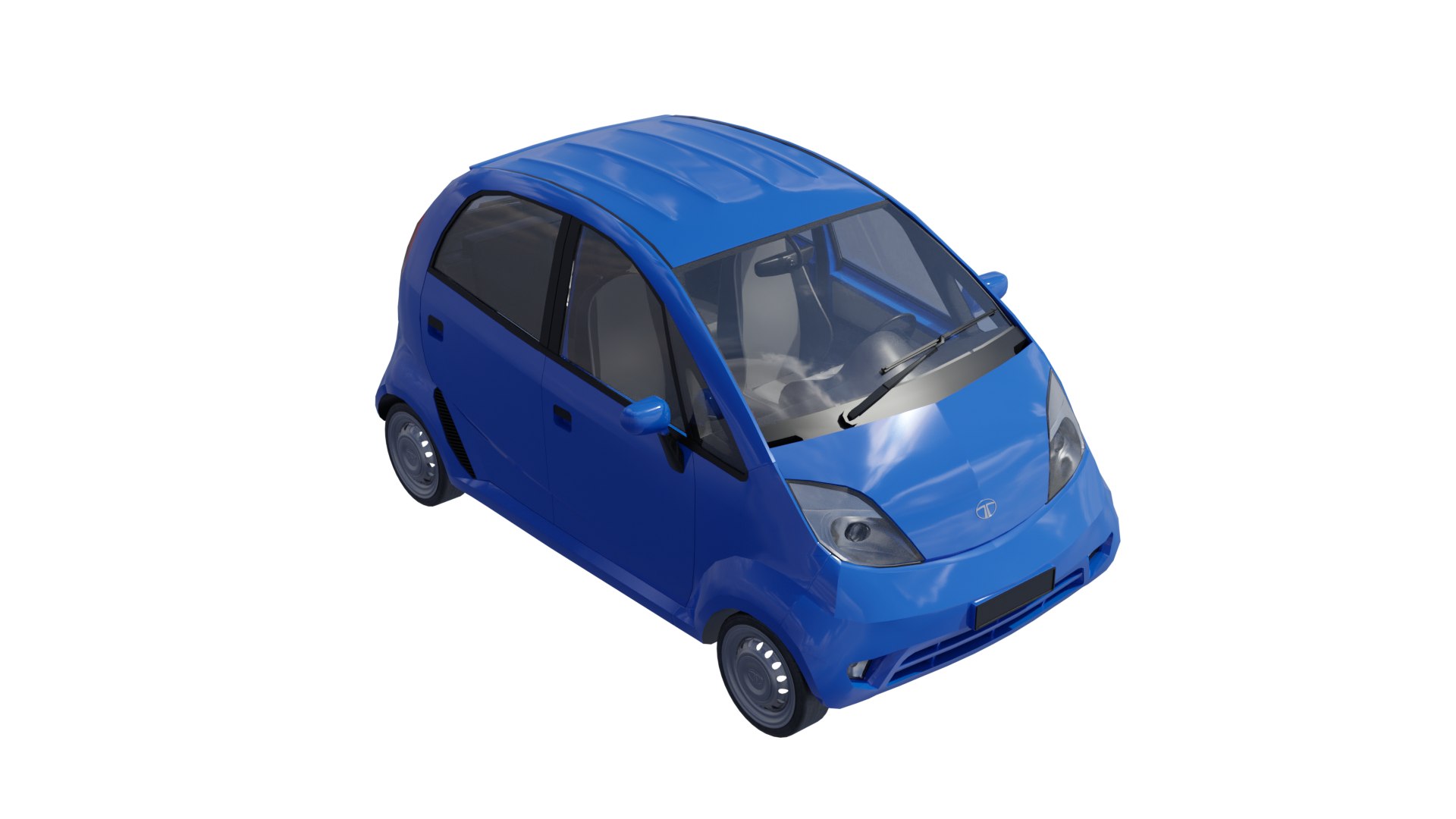 Free 3D Car Model Tata Nano 2008 Model - TurboSquid 2159642