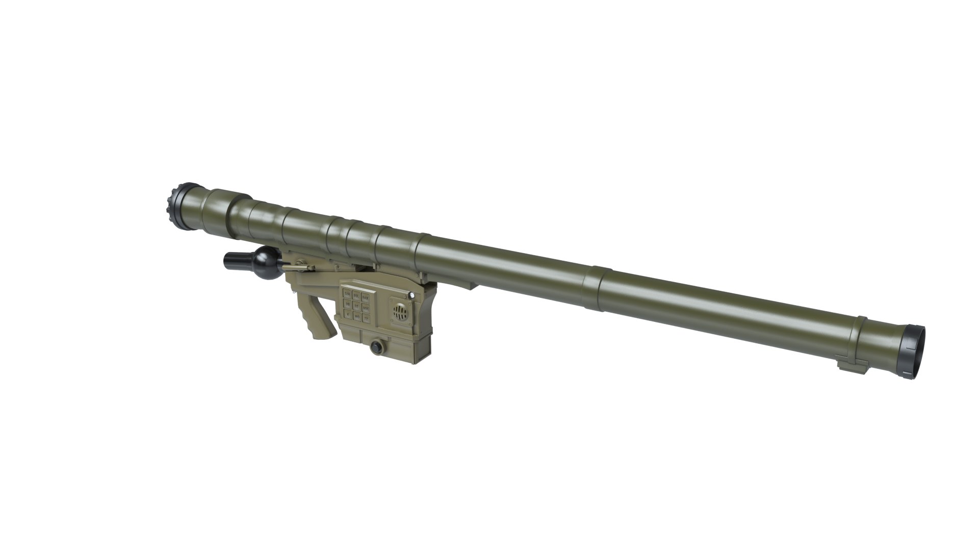 3D model Manpads ppzr piorun grom - TurboSquid 1999766