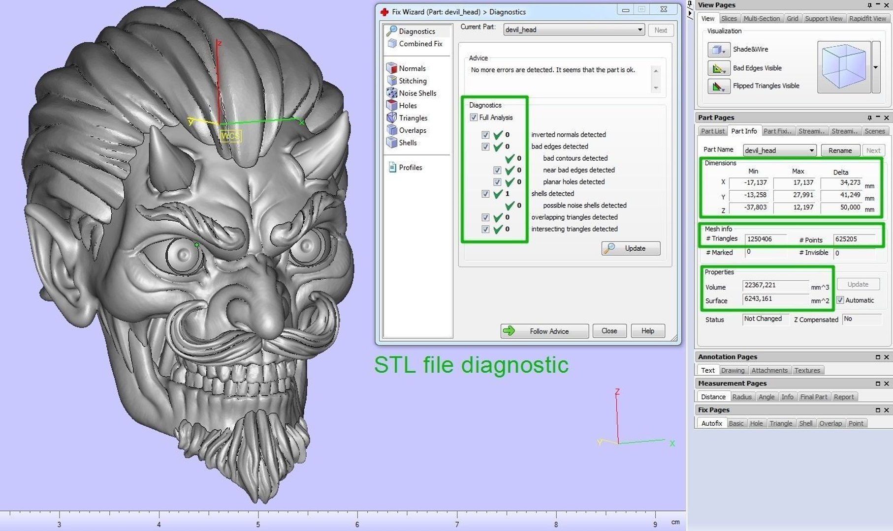Devil Head Demon Head 3D Print 3D Model - TurboSquid 1873645