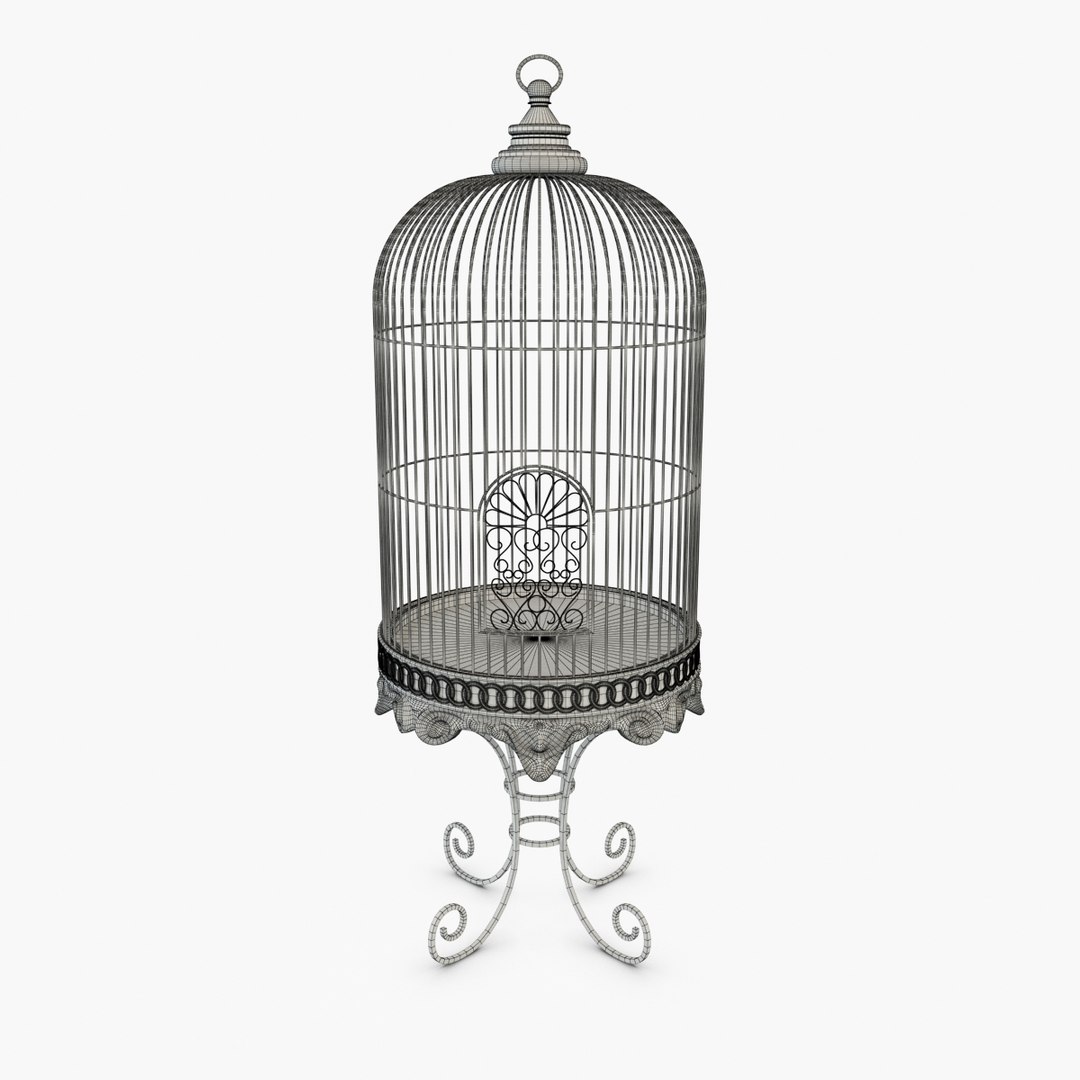 Bird Cage 3d Model