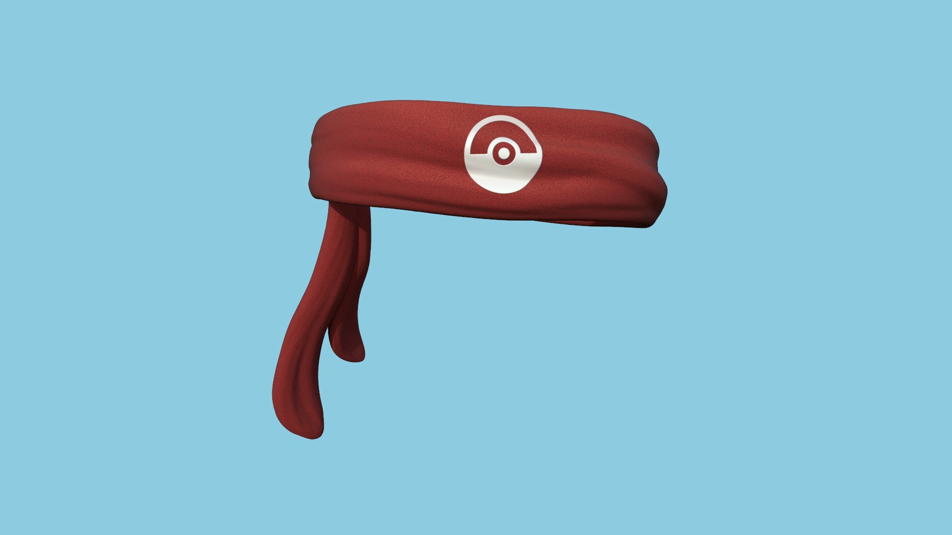 3D Pokemon Trainer Bandana - Character Costume Model - TurboSquid 1715228