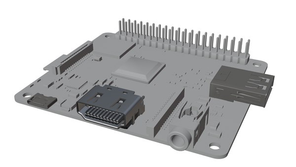 Raspberry pi 3A 3D - TurboSquid 1745327