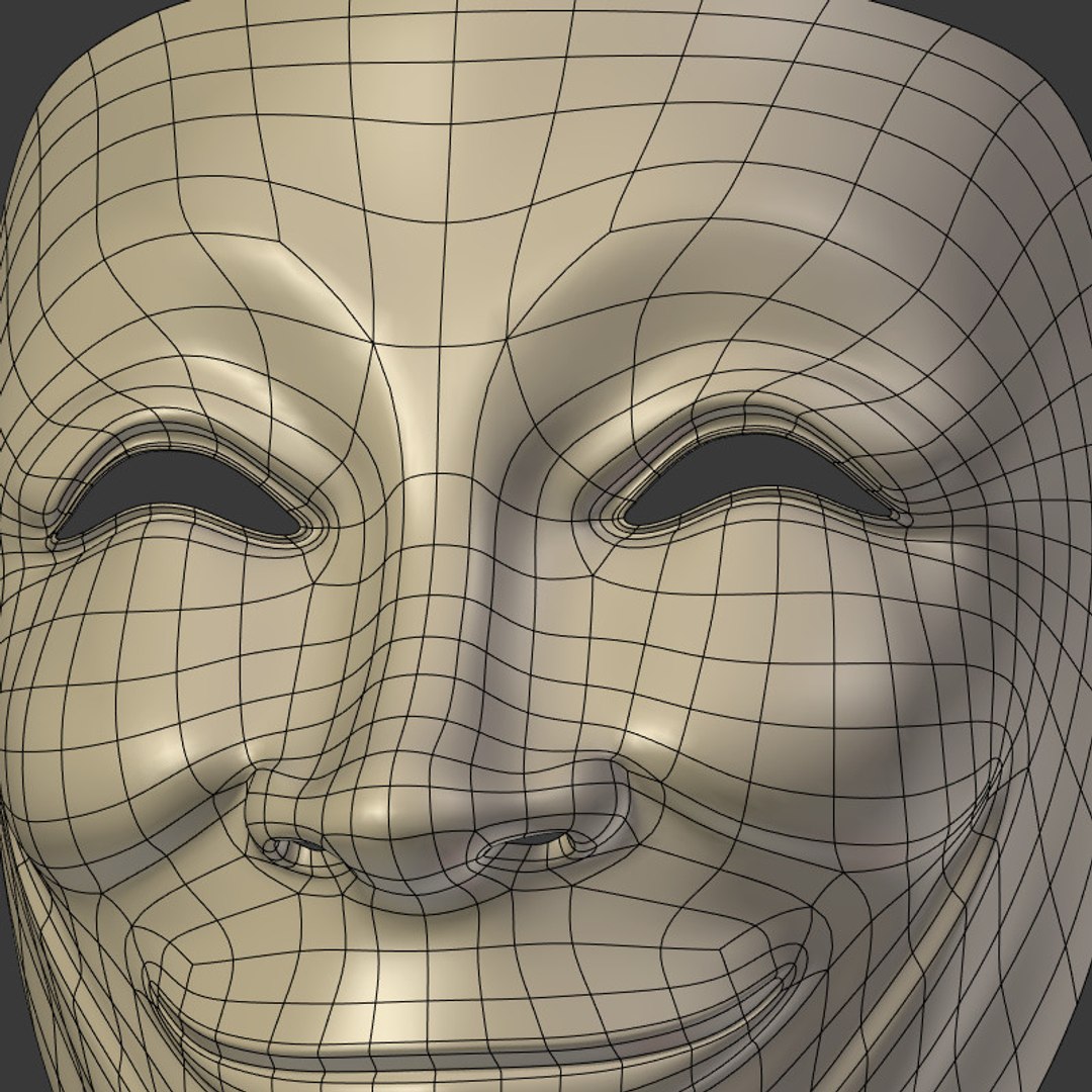 3ds Anonymous Mask