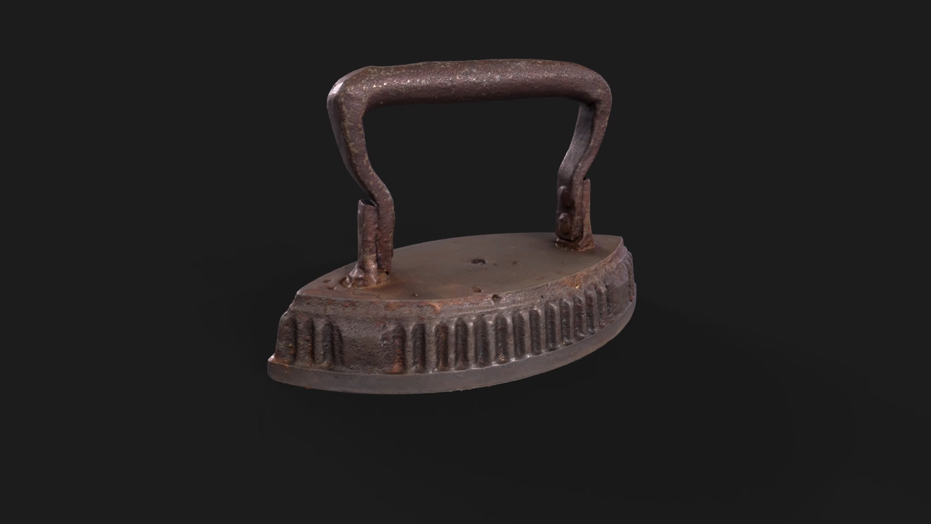 3D Old Iron Small - TurboSquid 2276932