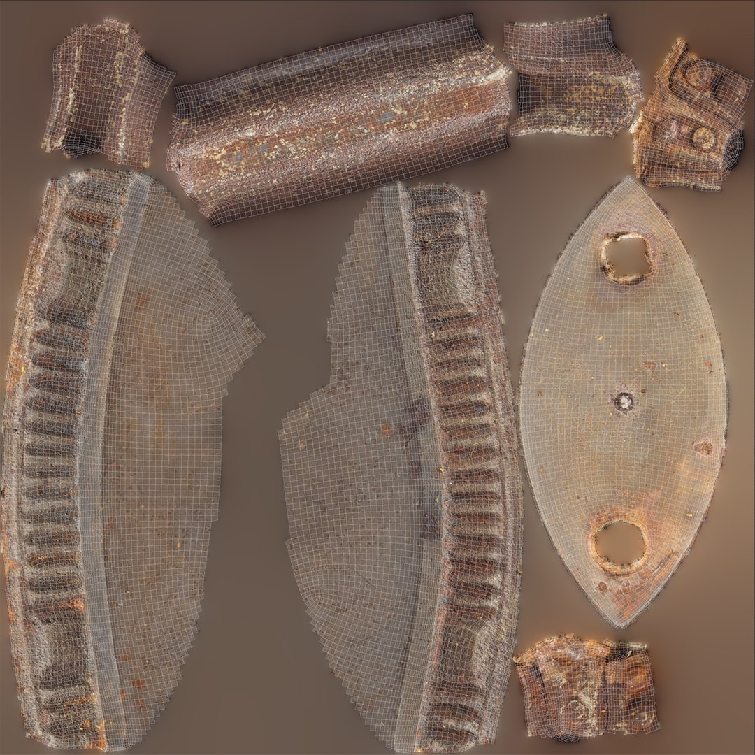 3D Old Iron Small - TurboSquid 2276932