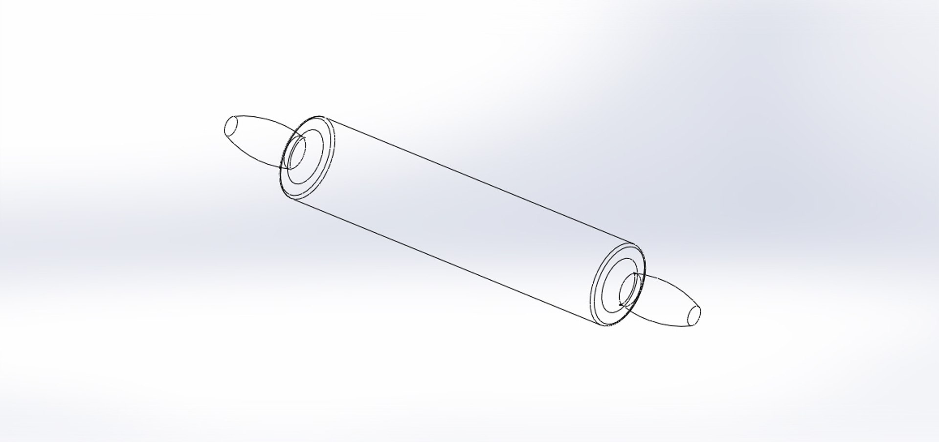 3D Rolling Pin - TurboSquid 1506066