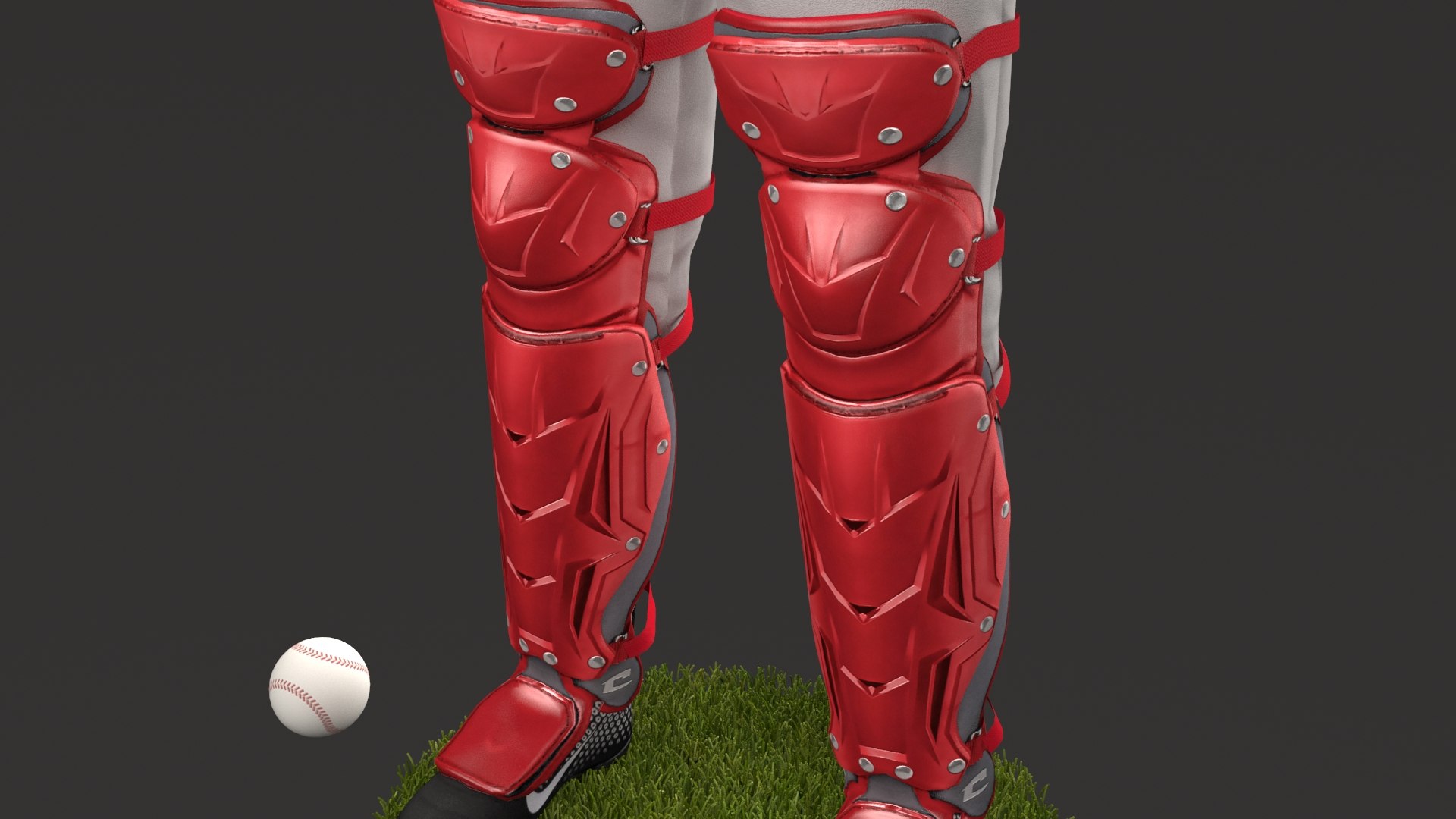 3D Baseball Catchers Model - TurboSquid 1807520