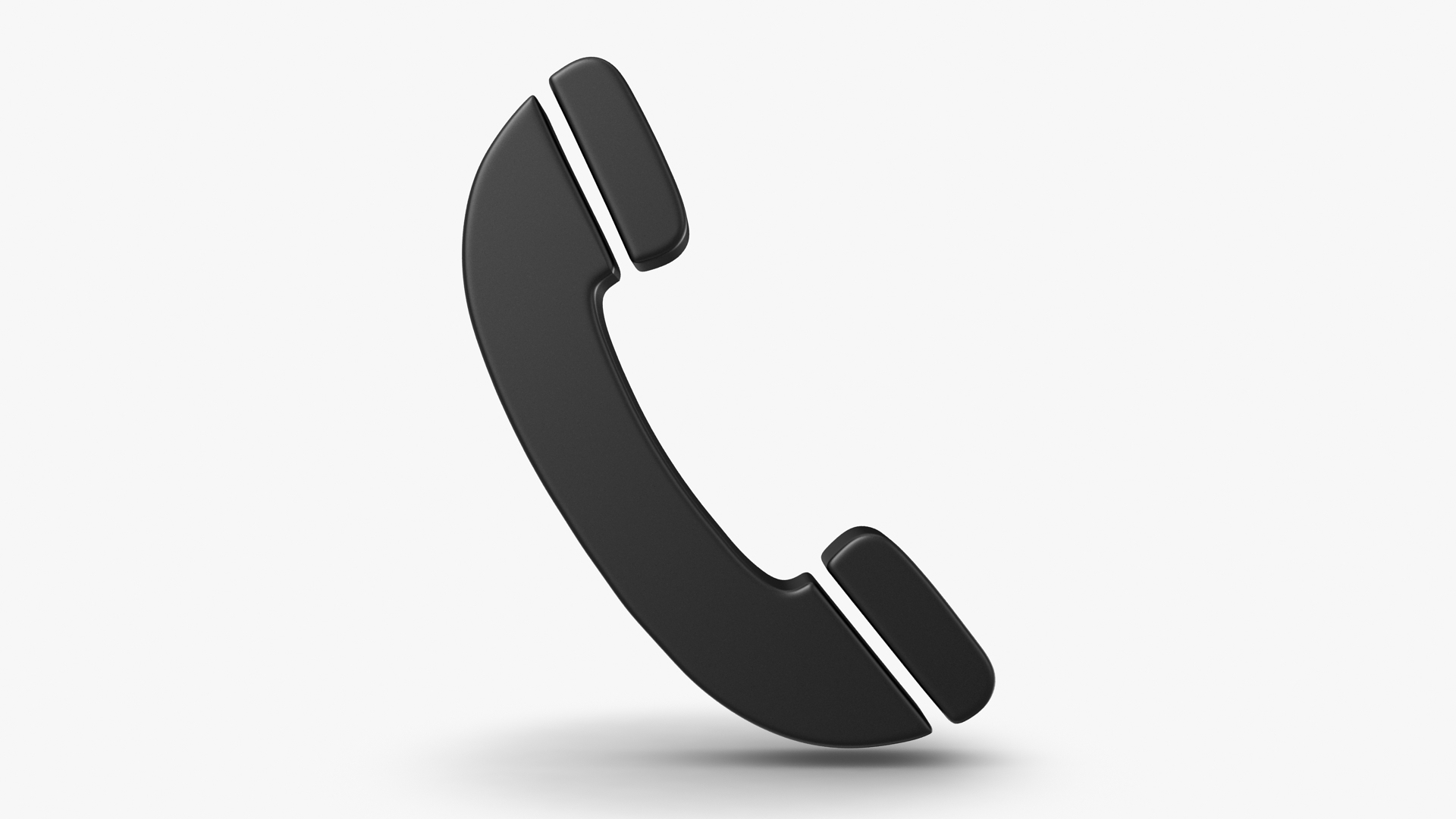 3D Phone Symbol 2 - TurboSquid 2092652