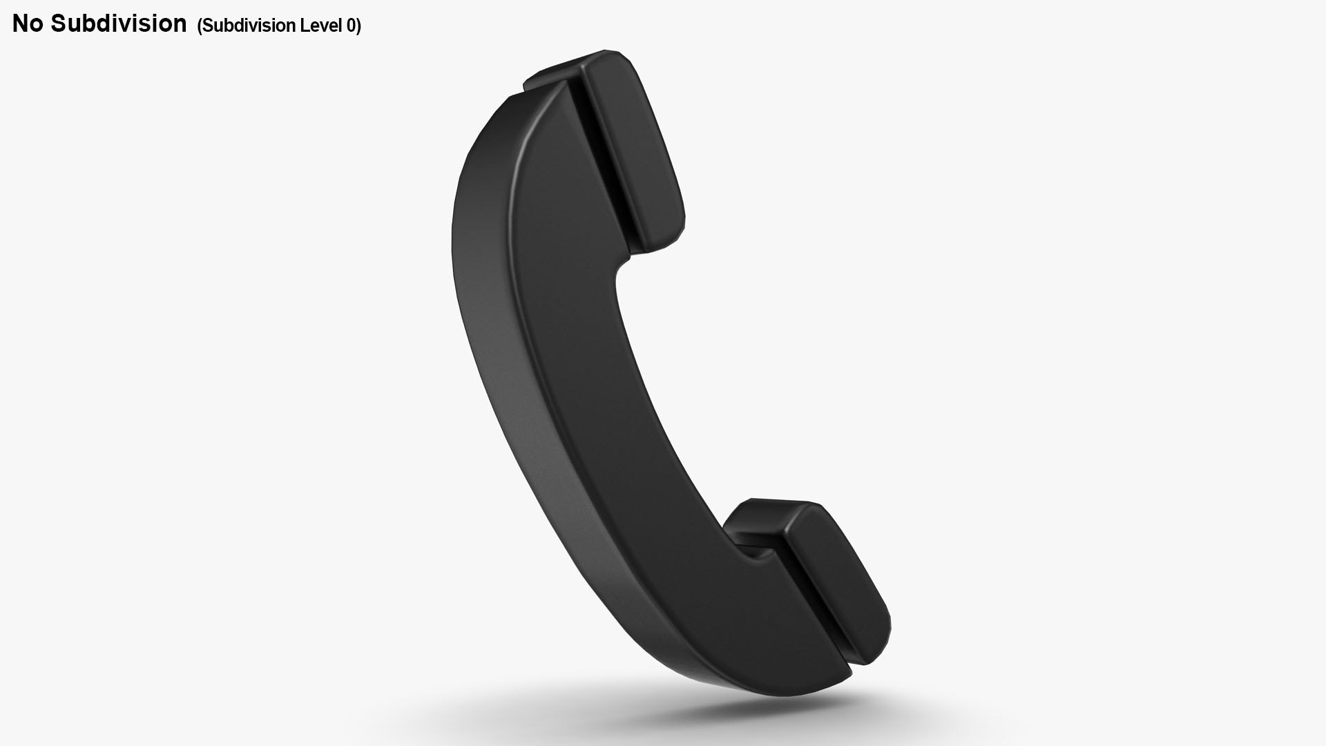 3D Phone Symbol 2 - TurboSquid 2092652