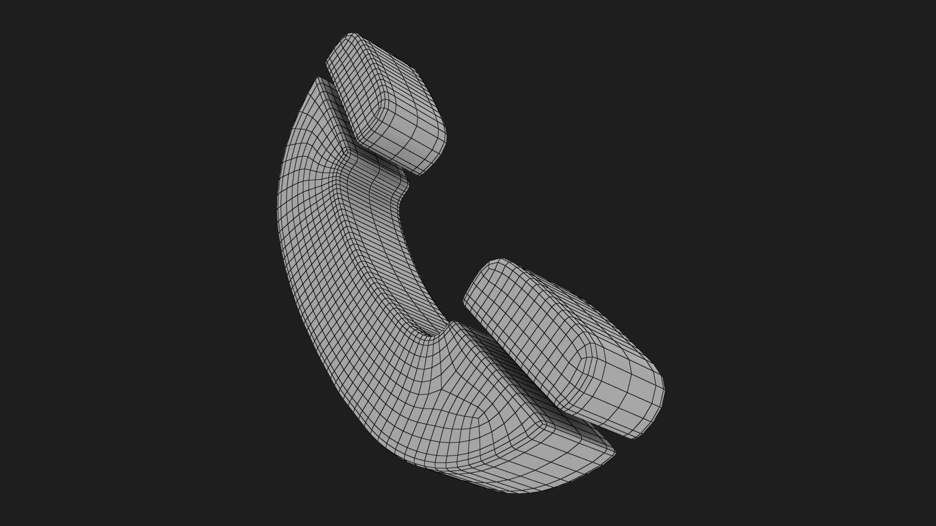 3D Phone Symbol 2 - TurboSquid 2092652