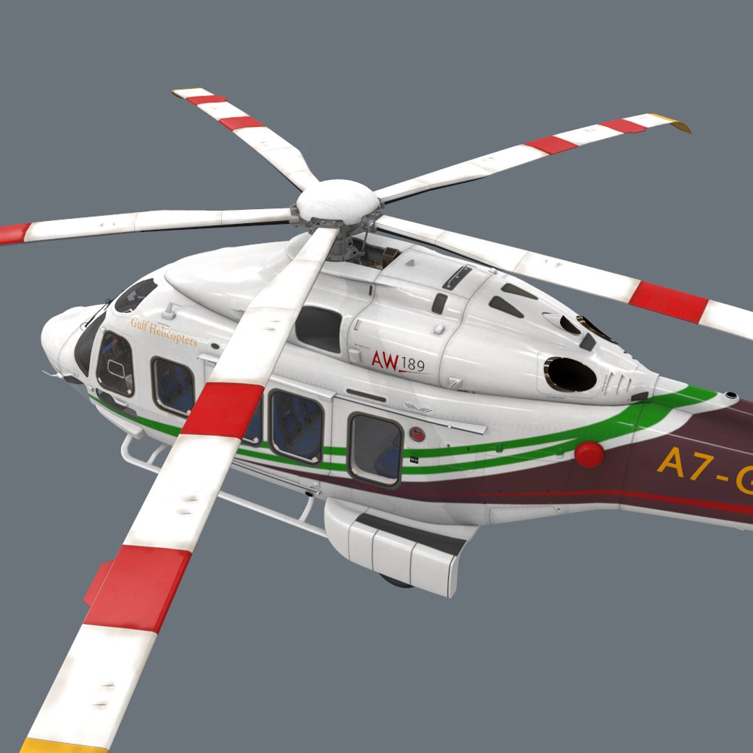 3D Real-time Aw189 Helicopters - TurboSquid 1448828