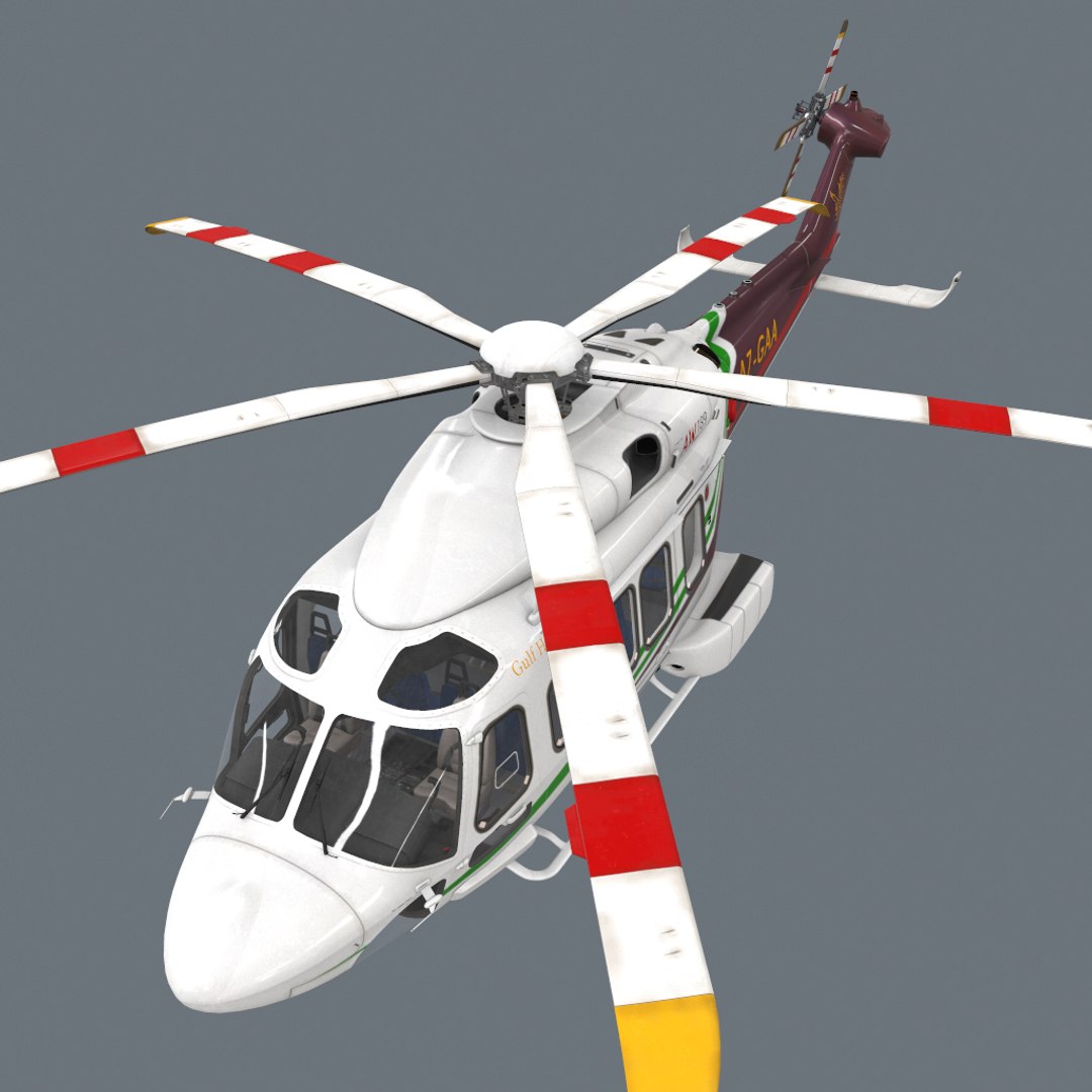 3D Real-time Aw189 Helicopters - TurboSquid 1448828