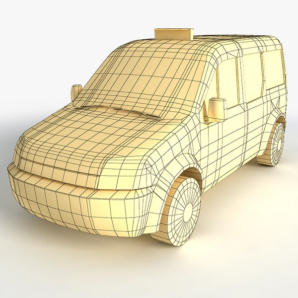 3D taxi generic model - TurboSquid 1300238