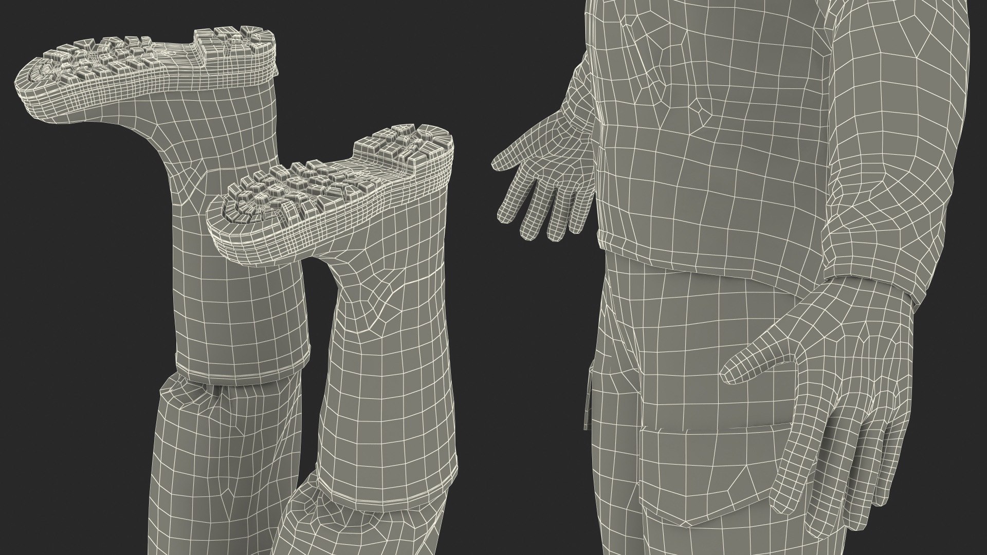 3D Hunting Suit Forest Camo Model - TurboSquid 1958280