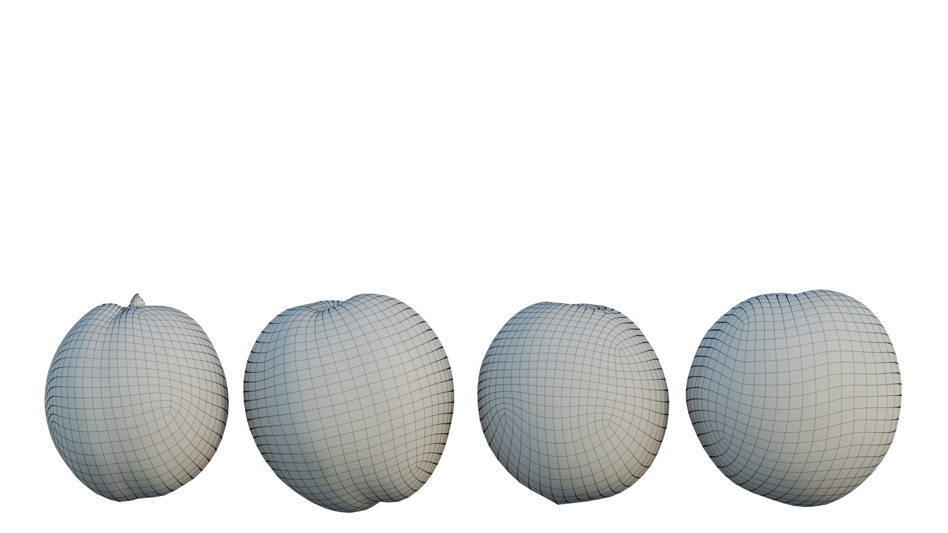 3D Peach 07 Model - TurboSquid 1924479