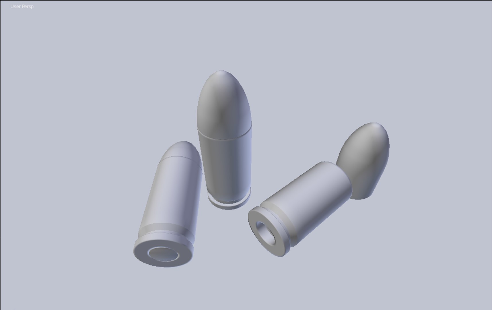 9mm Bullet 3d Model