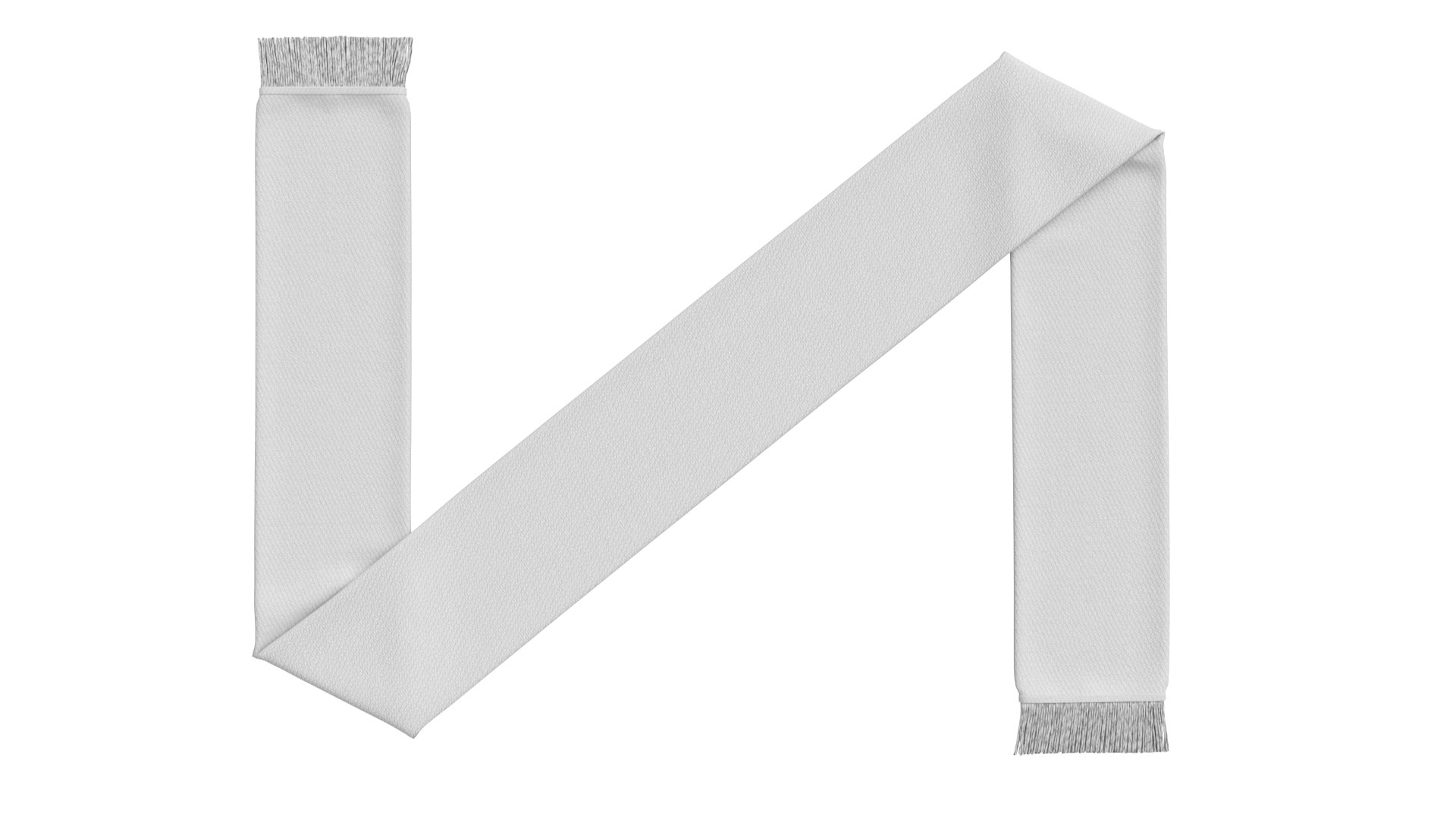 3D model Football Fan Scarf 04 - TurboSquid 2151128