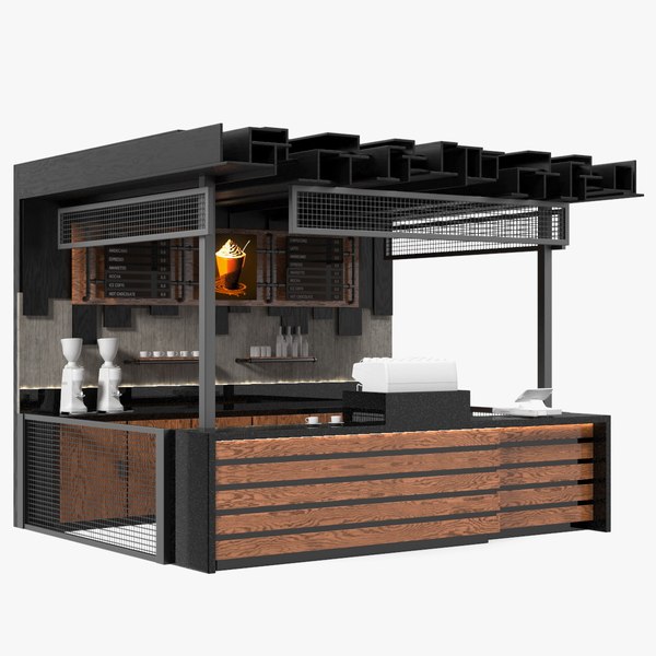 Concession Stand 3D Models for Download | TurboSquid