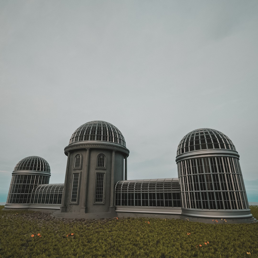 Scifi Steampunk Building 3D Model - TurboSquid 1573672