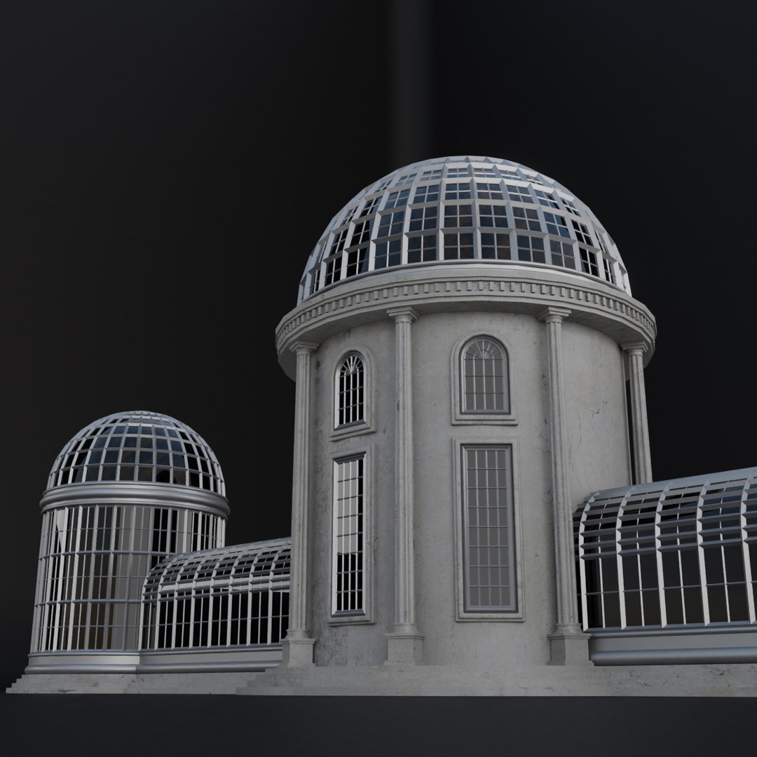Scifi Steampunk Building 3D Model - TurboSquid 1573672